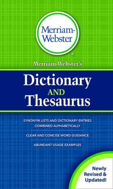 MerriamWebsters Dictionary and Thesaurus - Merriam Webster | Książka w ...