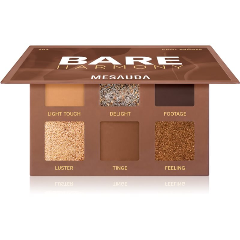 Mesauda Milano Bare Harmony paleta cieni do powiek odcień 203 Cool ...