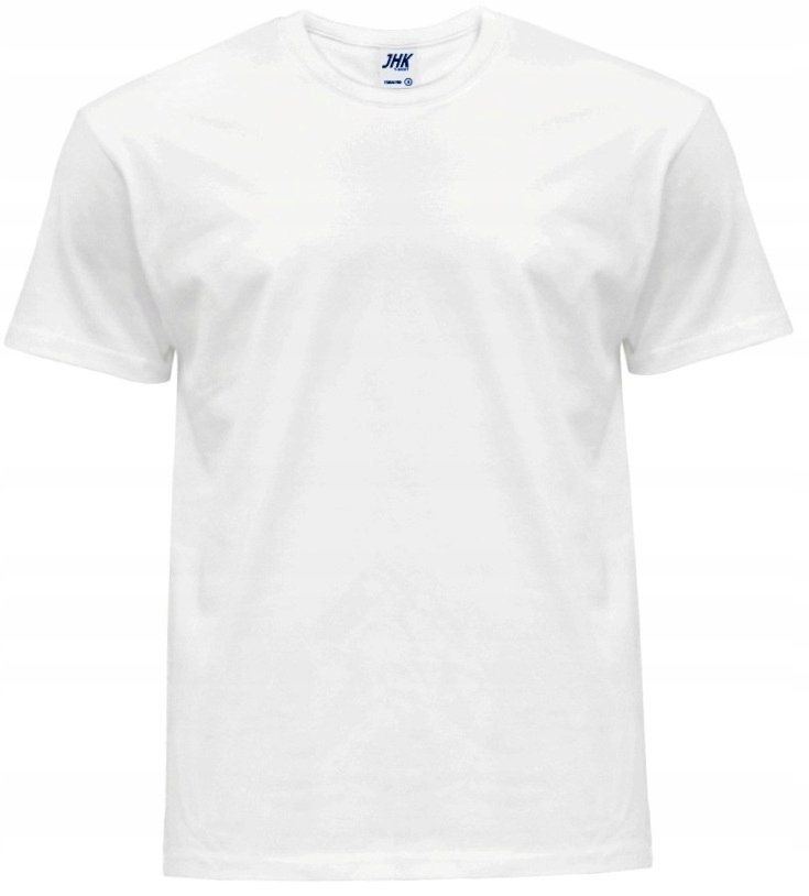 Męska KOSZULKA ROBOCZA bawełniana BIAŁA T-Shirt L - JHK | Sklep EMPIK.COM