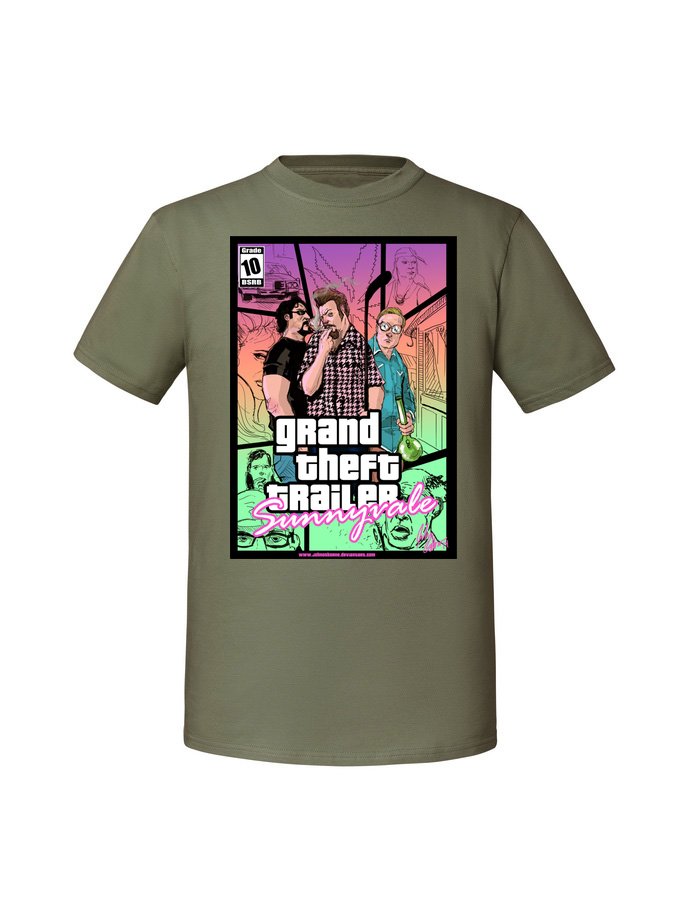 Męska koszulka z nadrukiem - Chłopaki z Baraków GTA v2png Olive XXL ...