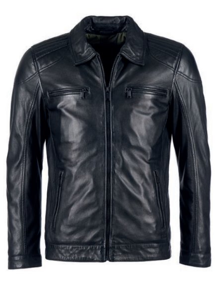 Męska kurtka skórzana Mustang BIKER JACKET XL - Mustang | Moda Sklep ...