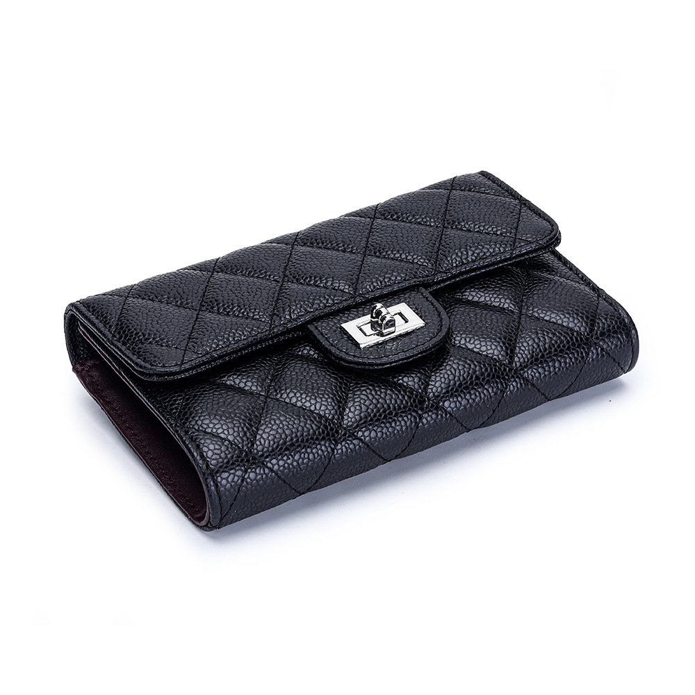 Męski potrójny skórzany portfel z kieszenią na monety, cienki krótki ...