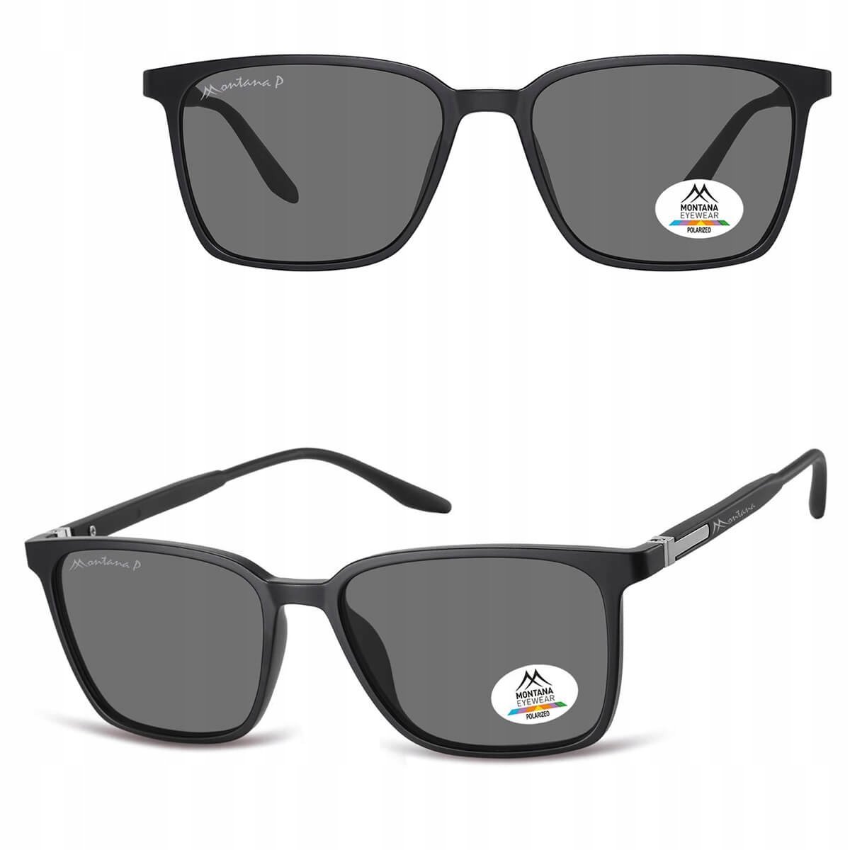 Męskie Okulary Przeciwsłoneczne Prostokątne Polaryzacyjne UV męskie Flex - Inna marka | Moda ...