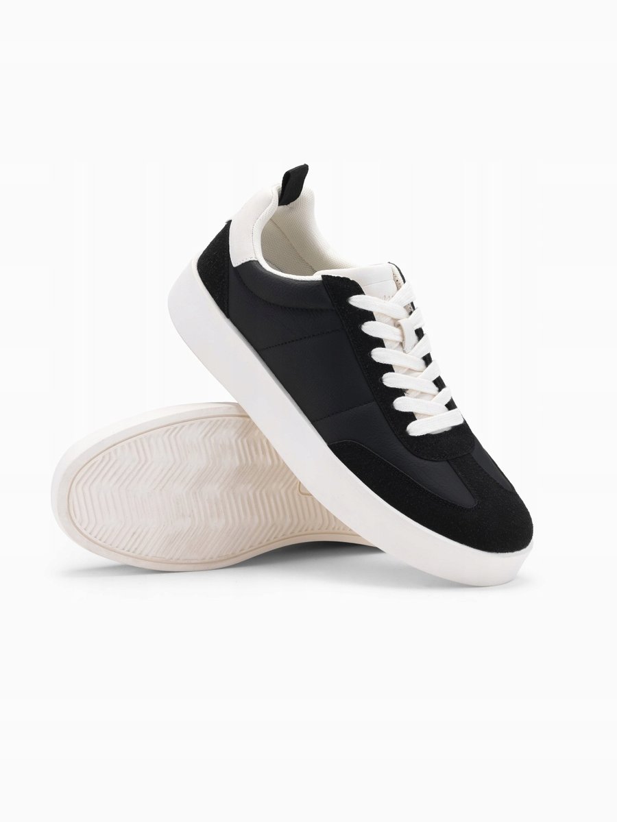 Męskie oldschoolowe sneakersy czarne V4 OM-FOSL-0170 42 - Ombre | Sport ...