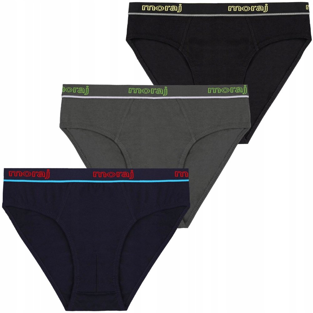 Męskie slipy bawełniane Moraj BMM185-001 XXL - Moraj | Moda Sklep EMPIK.COM