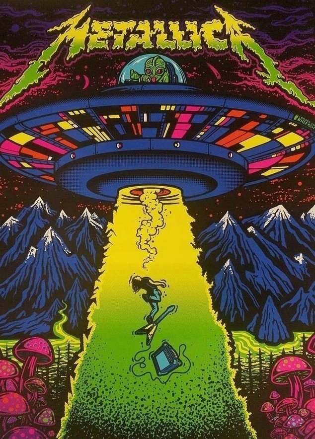 Metallica Master of Puppets Hard Rock Plakat 40x30 cm - Atram | Sklep ...