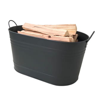 Metalowe Wiadro Na Drewno Kominkowe Comfort Living - PRZEDSIĘBIORSTWO ...