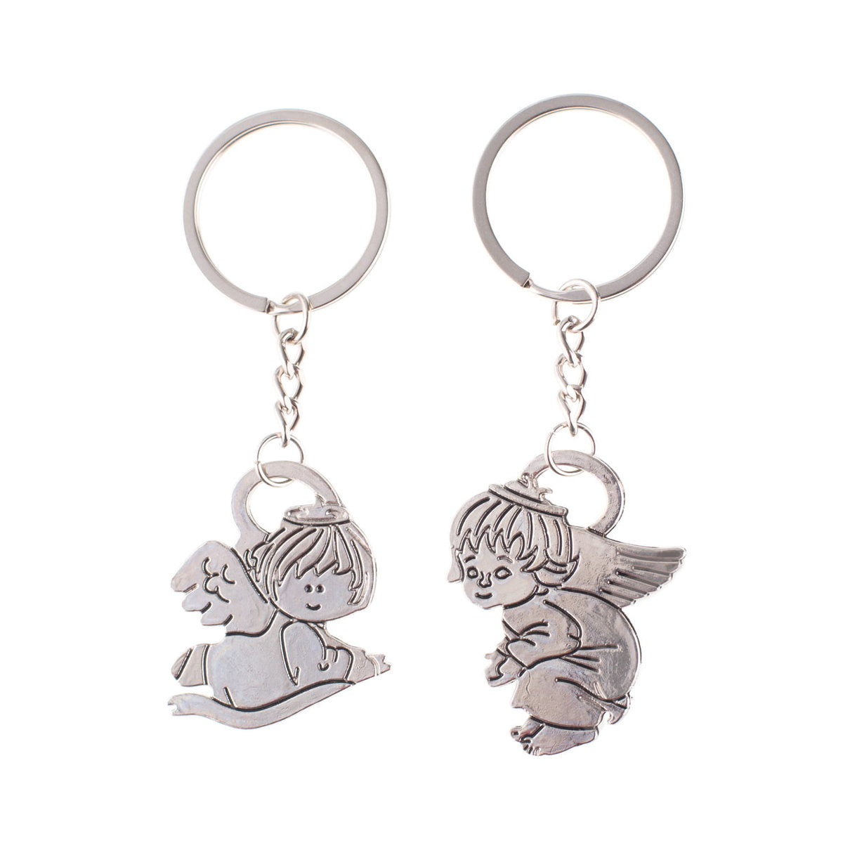 Metalowy brelok Aniołki 2 sztuki - Inna marka | Moda Sklep EMPIK.COM