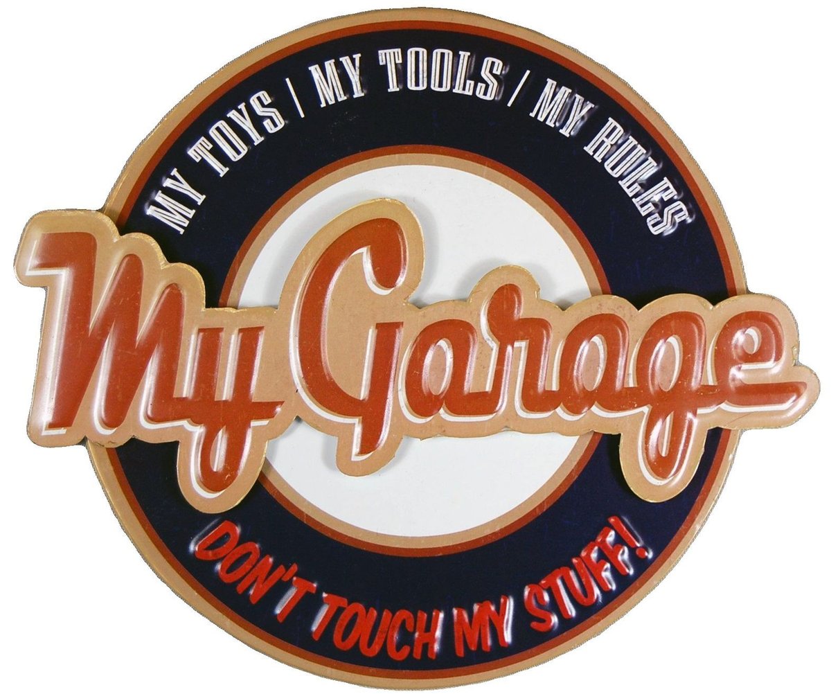 Metalowy szyld 3D My Garage GAD-046 Nostalgic Art Retro Garaż USA, HIT - Inna marka | Sklep ...