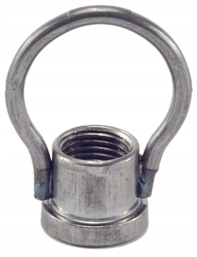 metalowy wieszak hak M10x1 zawieszka mocowanie lampa oprawka pająk loft ...