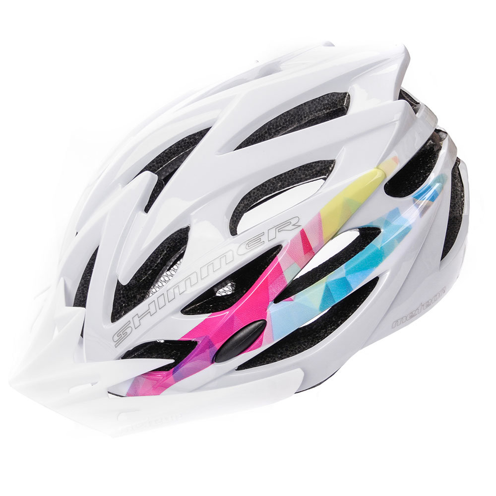 Meteor, Kask rowerowy, Shimmer, biały, rozmiar M - Meteor | Sport Sklep ...