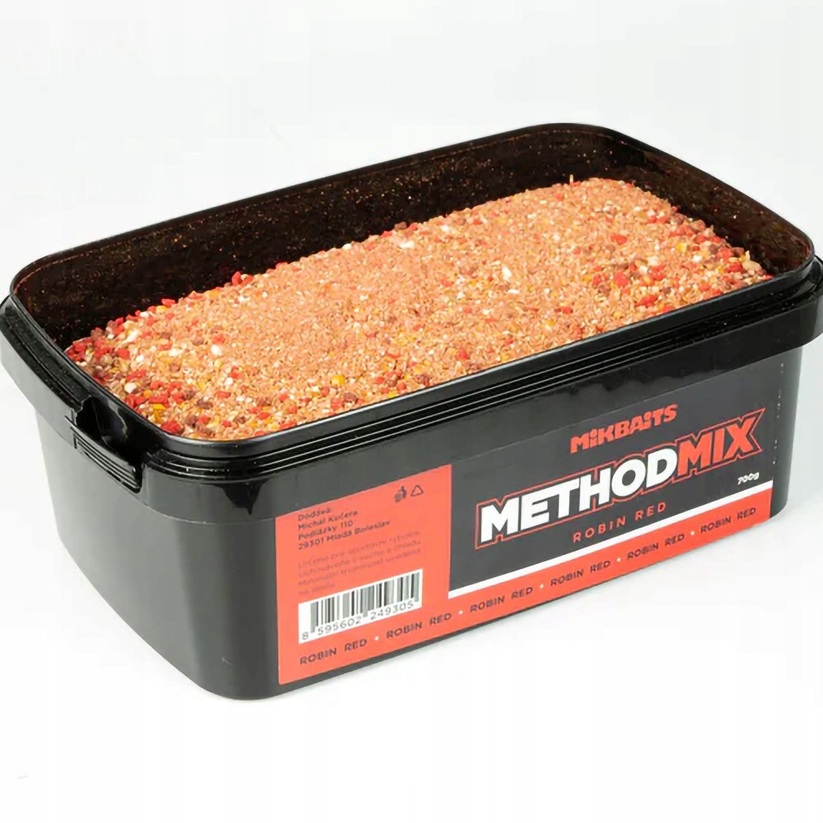 METHOD MIX MIESZANKA KARPIOWA METHOD FEEDER MIX MIKBAITS ROBIN RED 700 ...