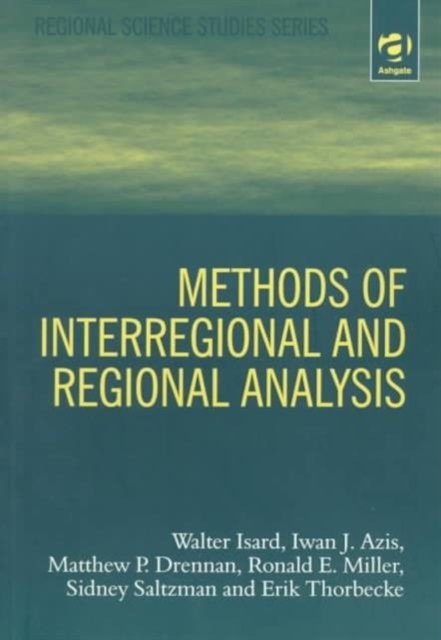 Methods of Interregional and Regional Analysis - Walter Isard | Książka ...