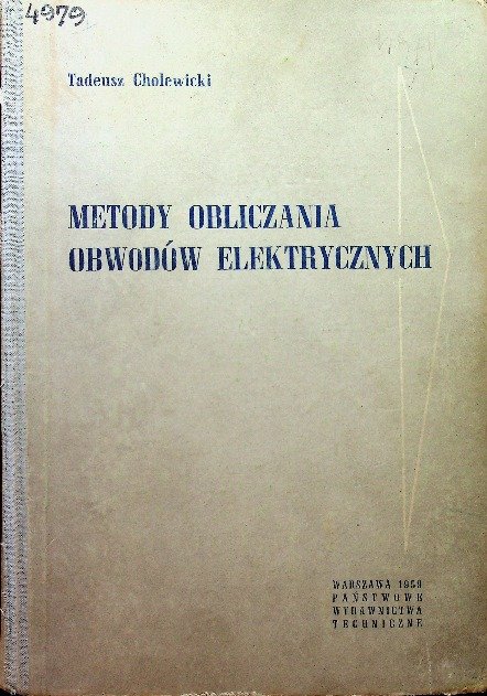 Metody Obliczania obwodów elektrycznych - W opisie | Książka w Empik