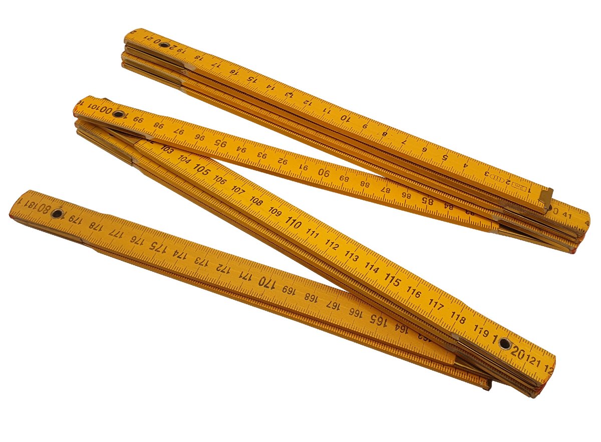 Metr Drewniany Miarka Składana Miara 2 Metry - Inna marka | Sklep EMPIK.COM