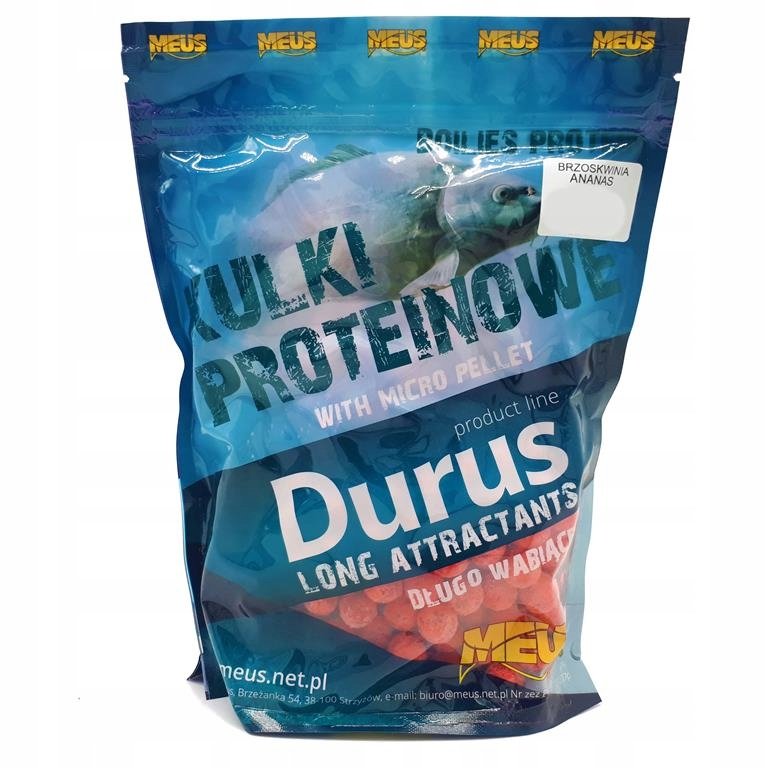 Meus Brzoskwinia Ananas 15mm Kulki Durus 1kg - MEUS | Sport Sklep EMPIK.COM