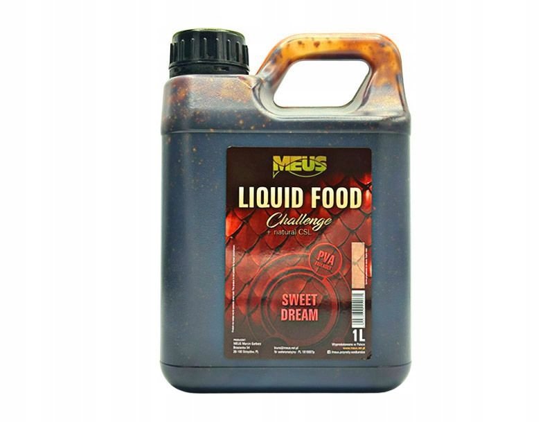 Meus Liquid Food Challenge 1L Sweet Dream - zalewa do kulek - MEUS ...