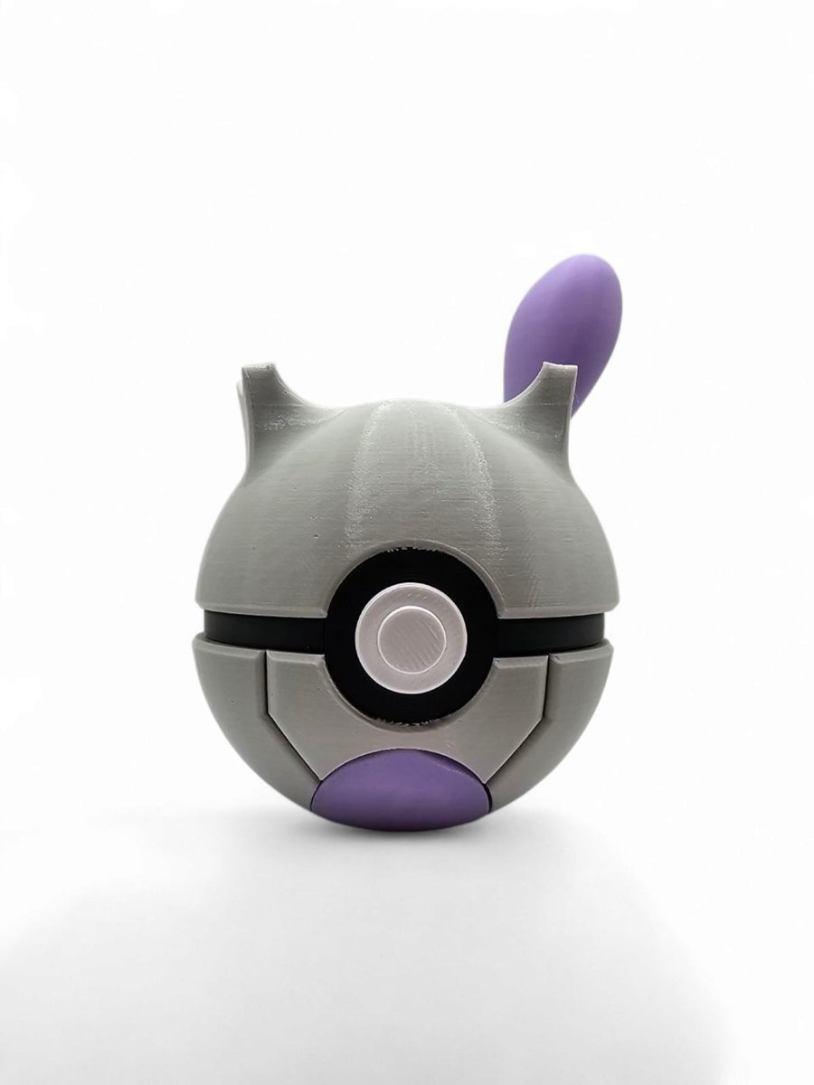 Mewtwo Ball – Figurka Pokémon - Kolekcjonerska Pokeball - MoranQ ...