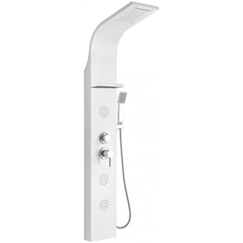 Mexen Borg panel prysznicowy, biały - 7615-03-20 - Mexen | Sklep EMPIK.COM
