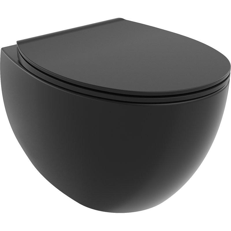 Mexen Egg miska wc Rimless z deską wolnoopadającą slim, duroplast ...