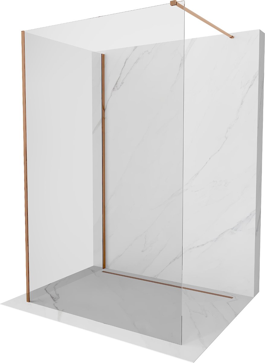 Mexen Kioto ścianka prysznicowa Walk-in 125 x 120 cm, transparent ...