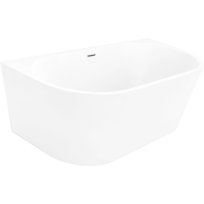 Mexen Oval wanna wolnostojąca przyścienna 150 x 75 cm biała ...