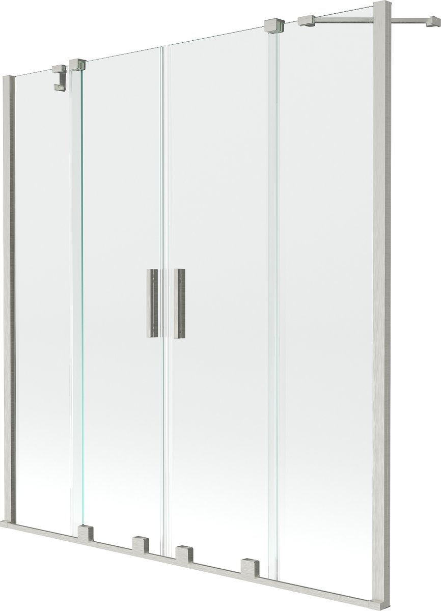 Mexen Velar Duo parawan nawannowy 2-skrzydłowy rozsuwany 160 x 150 cm ...