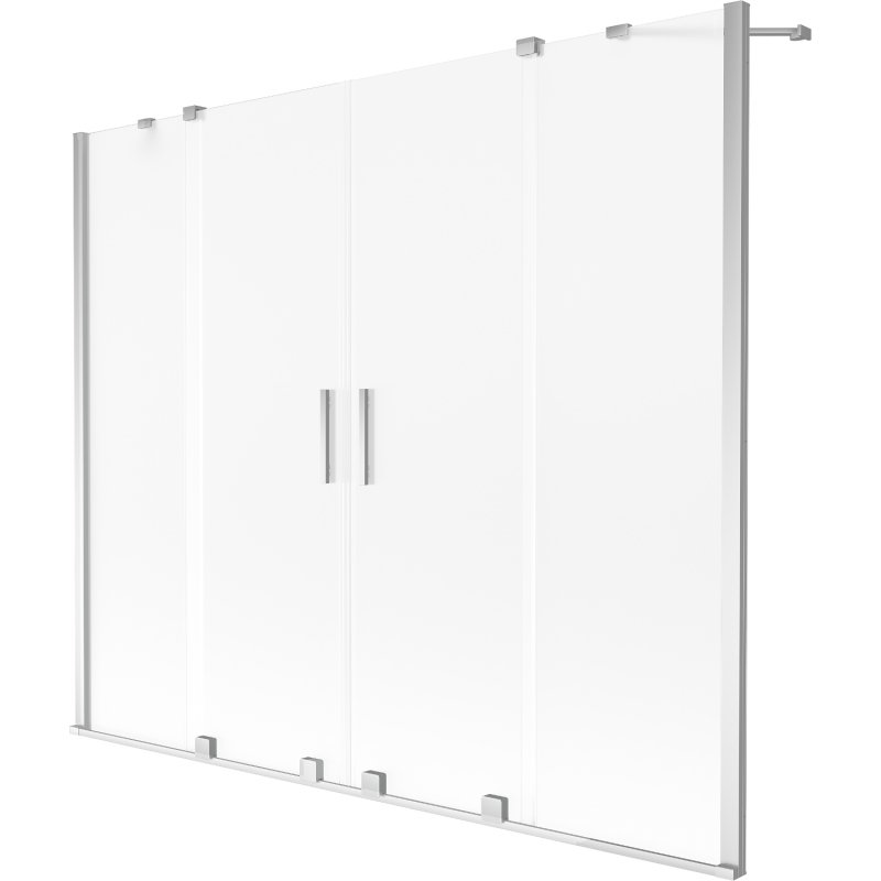 Mexen Velar Duo parawan nawannowy 2-skrzydłowy rozsuwany 180 x 150 cm ...