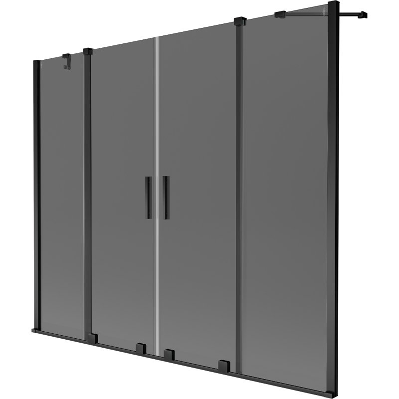 Mexen Velar Duo parawan nawannowy 2-skrzydłowy rozsuwany 200 x 150 cm ...