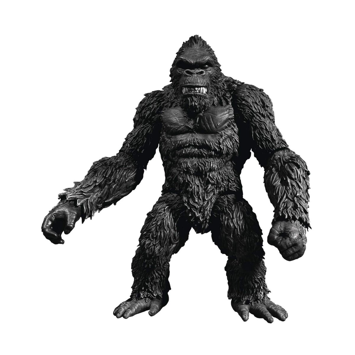 Mezco Toys King Kong of Skull Island Czarno-biała wersja 7-calowa ...
