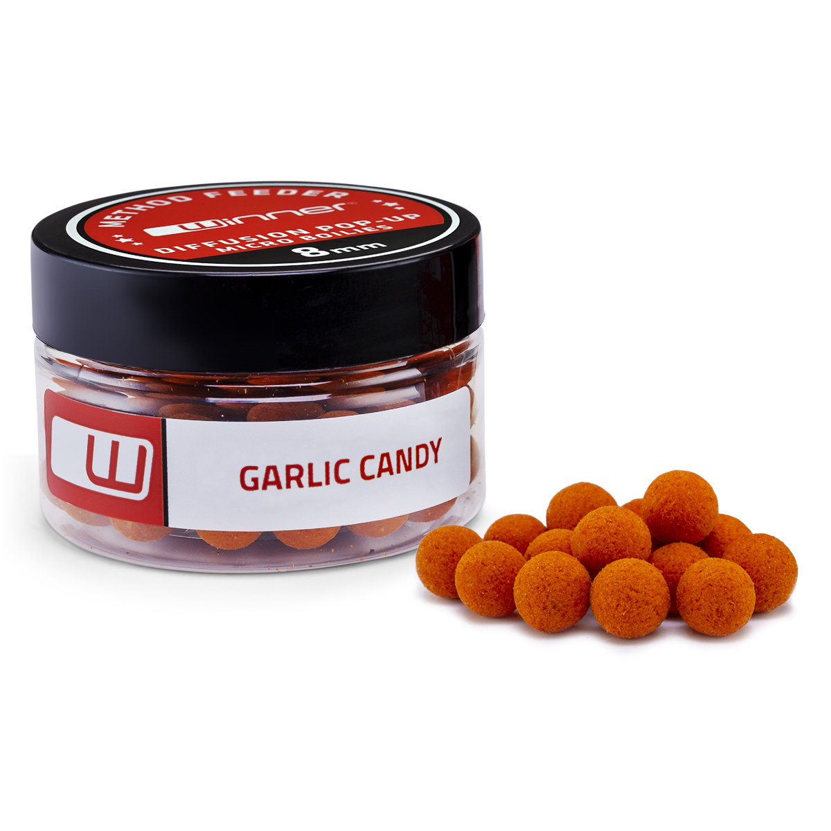 MF Diffusion Micro Boilies 8mm/20g - przynęty do metody Słodki Czosnek ...