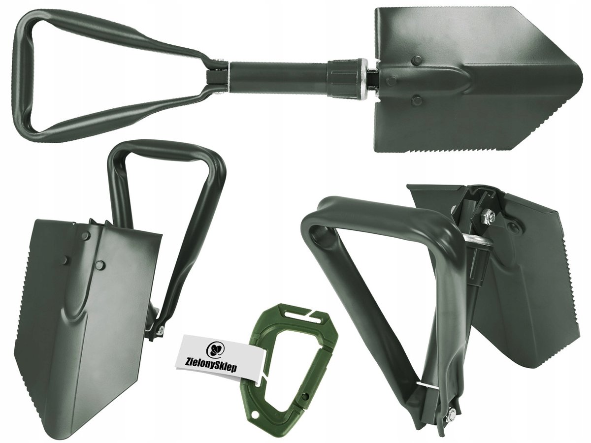 MFH Saperka składana wojskowa turystyczna Łopatka Bundeswehry Olive ...