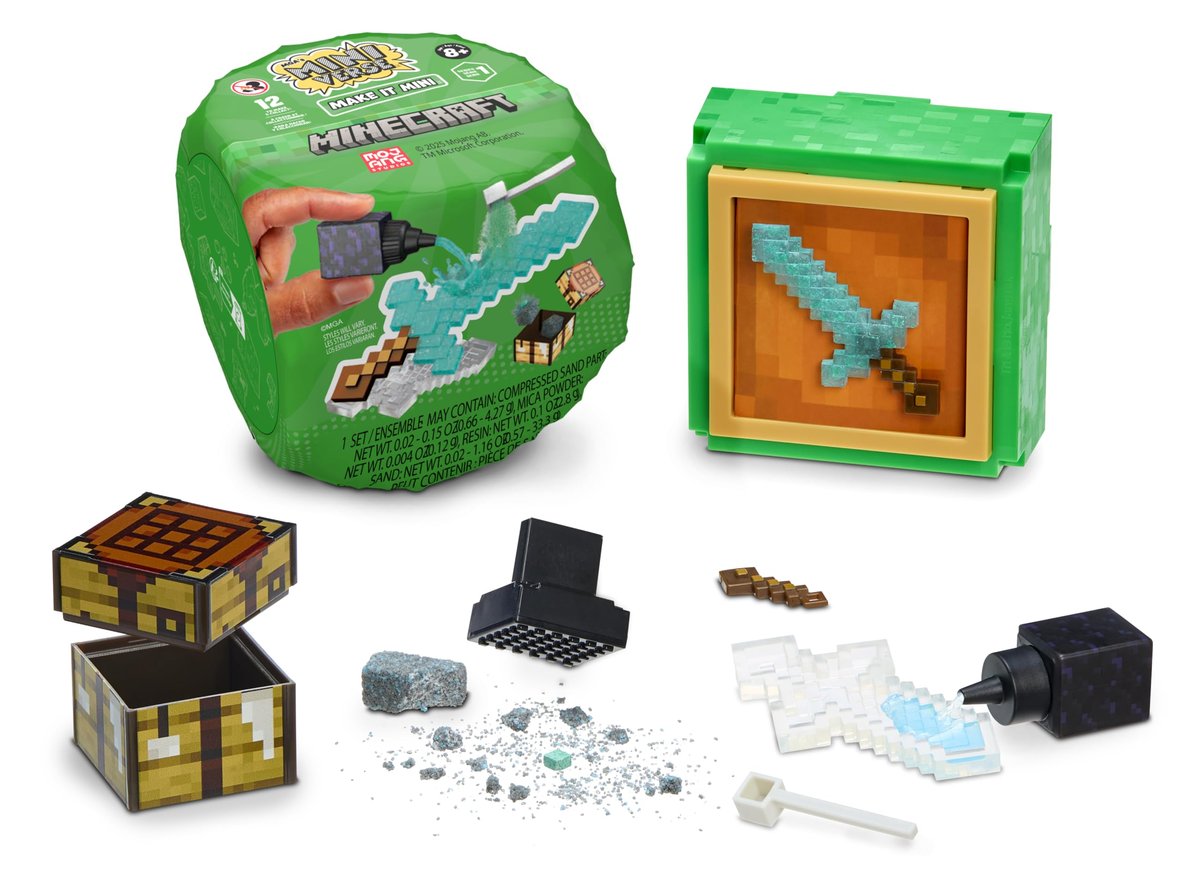 MGA's Miniverse Make It Mini Minecraft - Mini Kolekcje Minecraft w ...