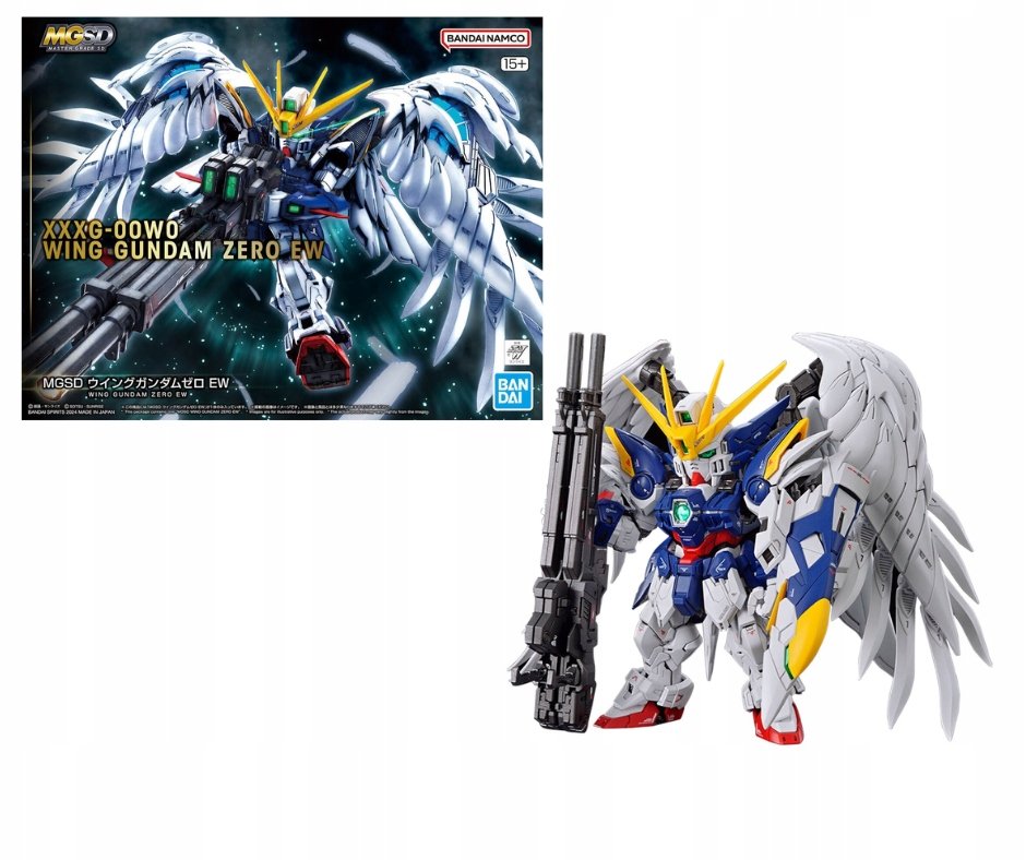 MGSD WING GUNDAM ZERO EW - BANDAI | Sklep EMPIK.COM