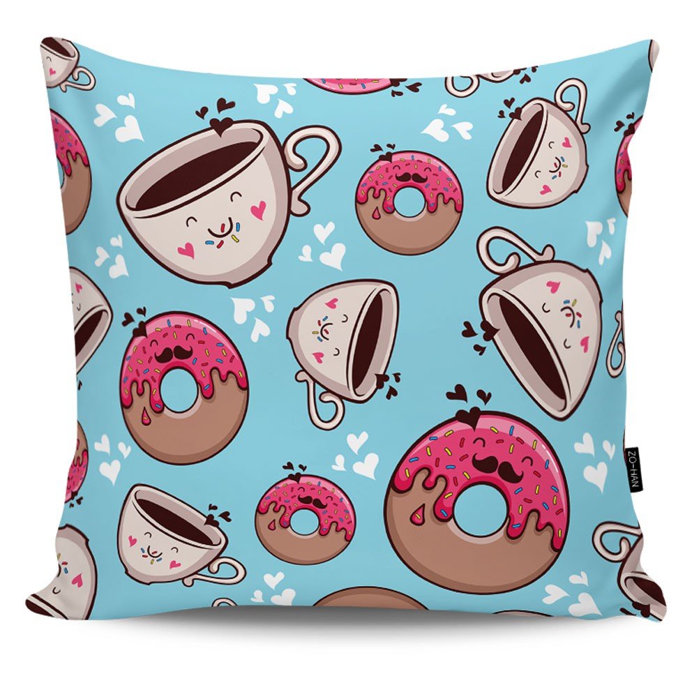 MIA home, Poduszka dekoracyjna Good Morning blue - MIA home | Sklep ...