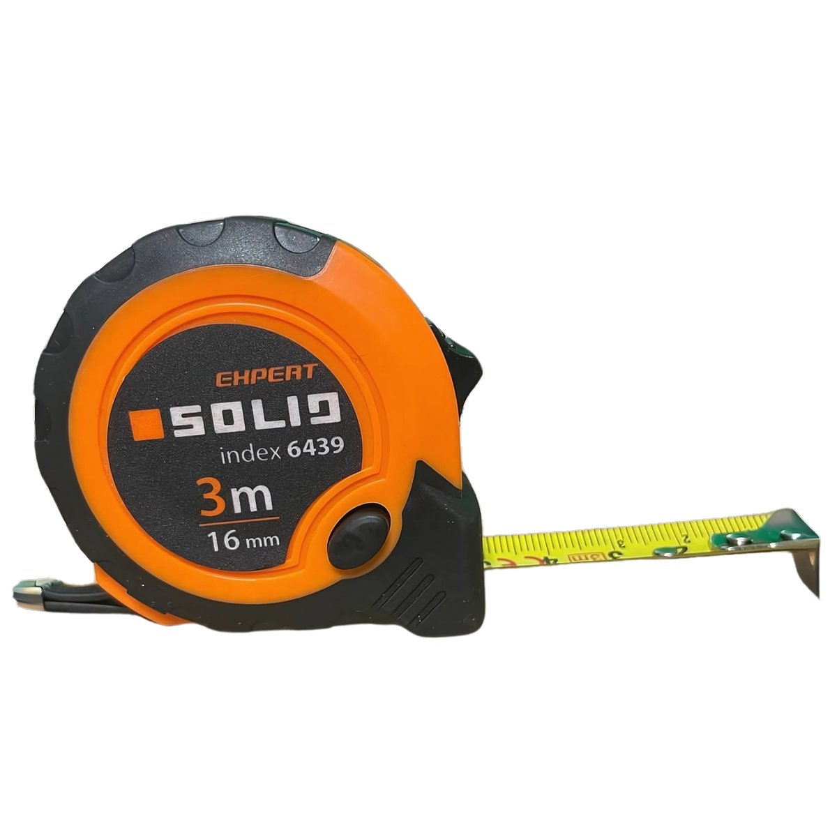MIARA BUDOWLANA MIARKA GUMOWA ANTYPOŚLIZGOWA EXPERT 2xAUTO-HOLD 16mm/3m ...