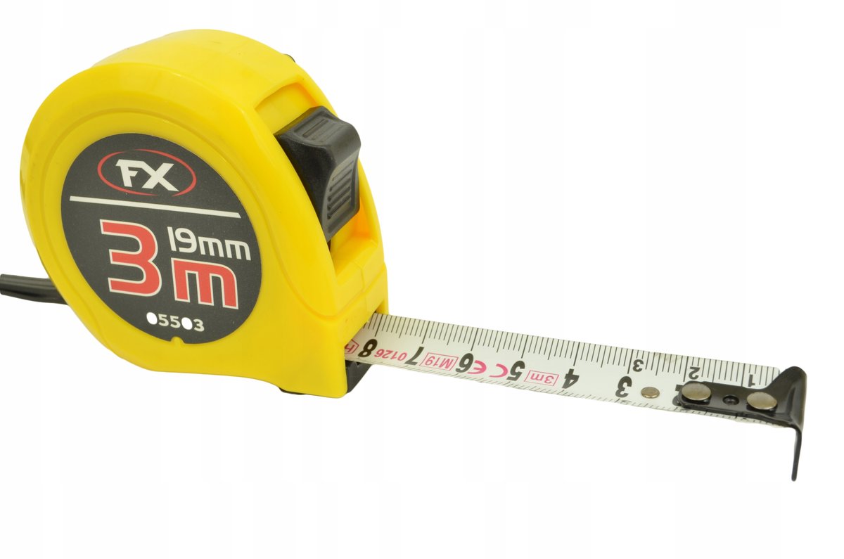 Miara Metrówka 3M X 19Mm Fx05503 Miarka Zwijana Taśma Miernicza - FX ...
