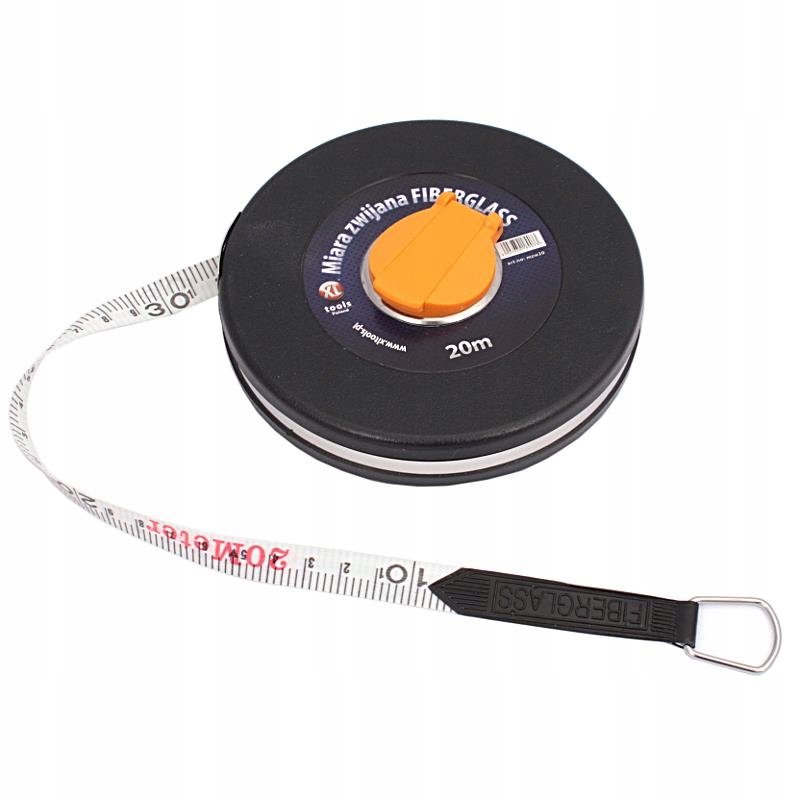 Miara Zwijana 15 M Taśma Miernicza Fiberglass - XL-Tools | Sklep EMPIK.COM