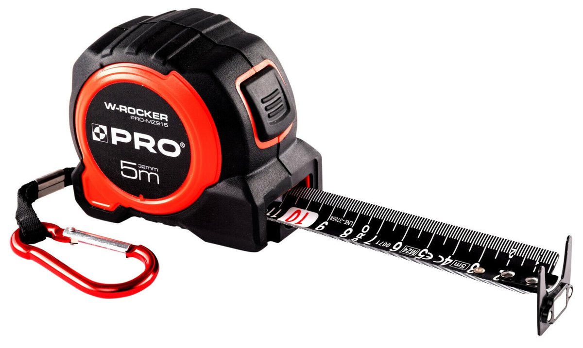 Miara Zwijana, Taśma Miernicza W-Rocker 5M 32Mm (Pro-Mz915) Pro - PRO ...