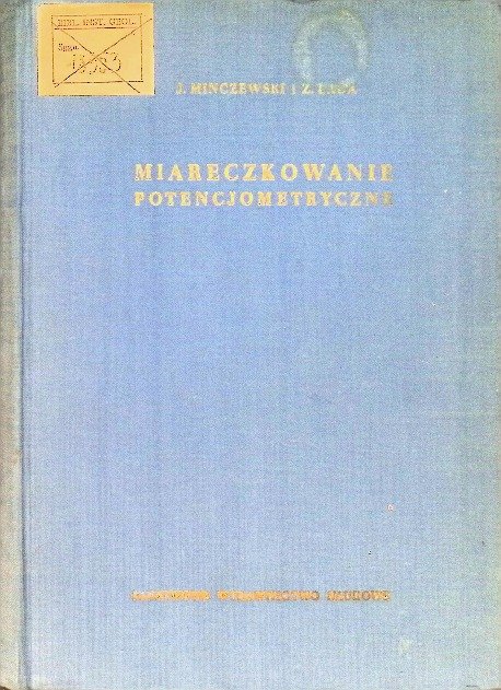 Miareczkowanie potencjometryczne - Minczewski Jerzy | Książka w Empik