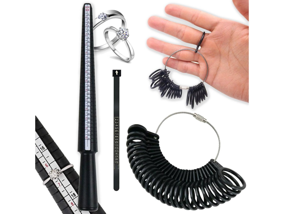 Miarka Jubilerska Do Mierzenia Palców Pierścionka Obrączek Trzpień - PrzydaSie.pl | Moda Sklep ...