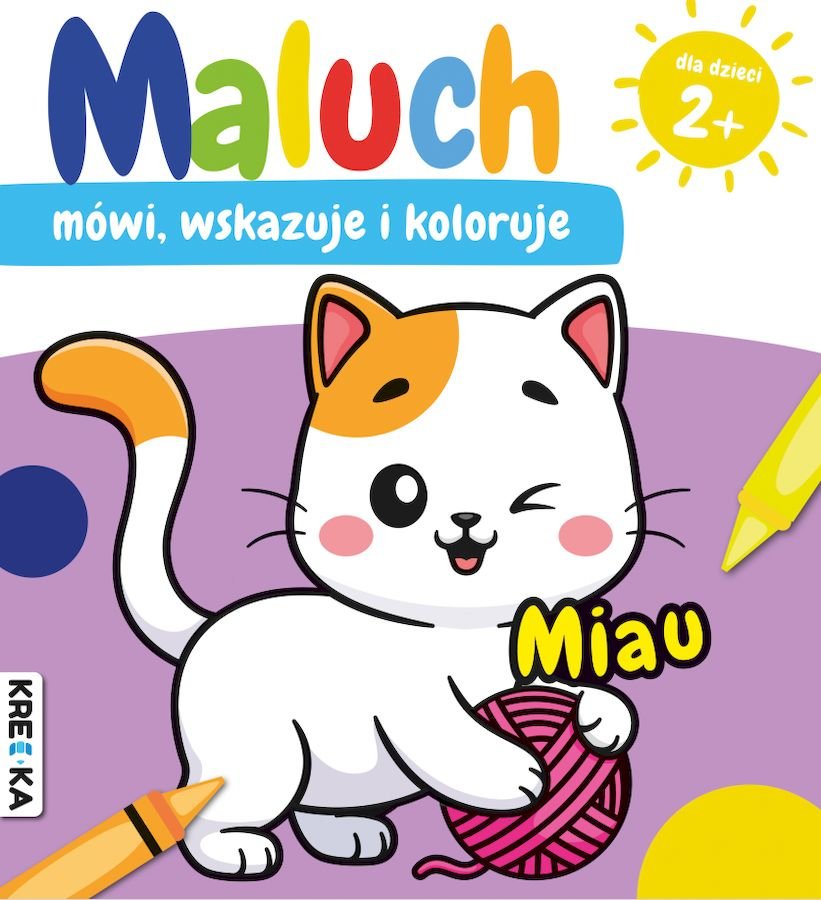 Miau. Maluch mówi, wskazuje i koloruje - Inna marka | Prasa Sklep EMPIK.COM