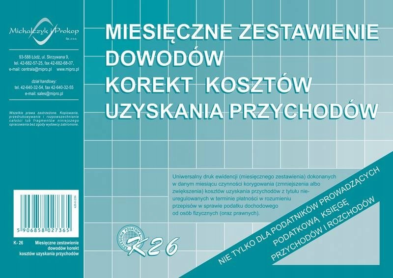 Michalczyk i Prokop 50 kartek - MICHALCZYK I PROKOP | Sklep EMPIK.COM