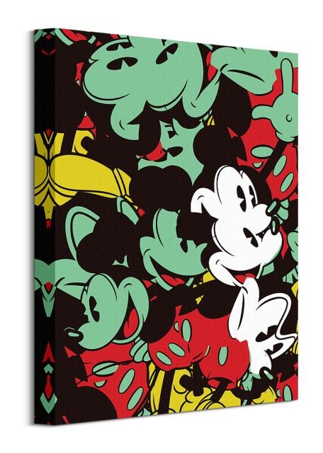 Mickey Mouse Repeat - obraz na płótnie - Disney | Sklep EMPIK.COM