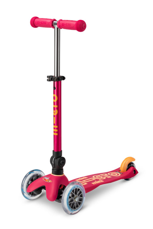 Micro, regulowana składana hulajnoga trójkołowa z antypoślizgowym ...