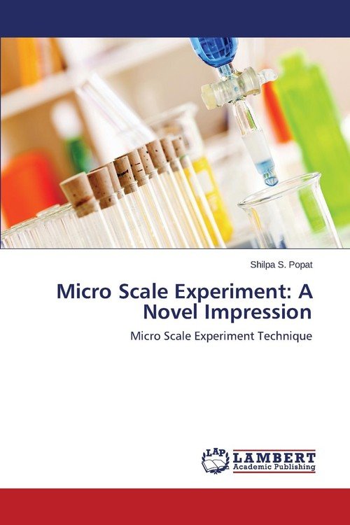 Micro Scale Experiment - Popat Shilpa S. | Książka w Empik