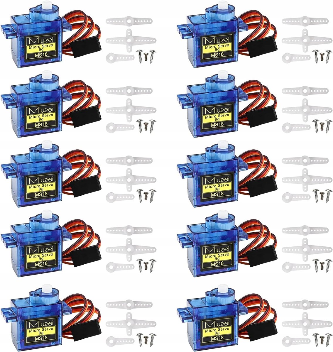 Micro Servo Miuzei MS18 10szt - Quinny | Sklep EMPIK.COM