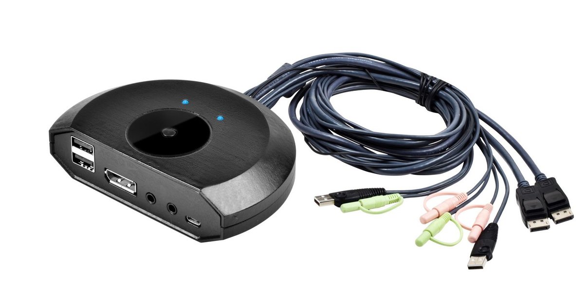 Microconnect Displayport & Usb Kvm Switch - Microconnect | Sklep EMPIK.COM