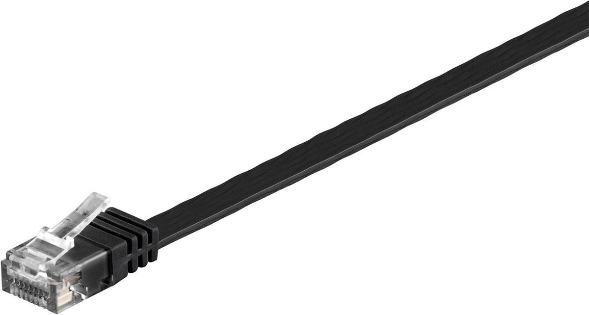 Microconnect U/Ftp Cat6 1,5M Czarny Płaski - Microconnect | Sklep EMPIK.COM