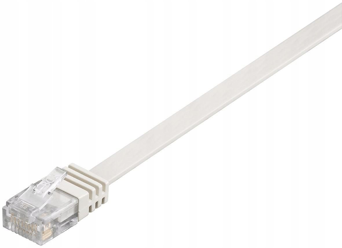 Microconnect U/Utp Cat6 0,25M Biały Płaski - Microconnect | Sklep EMPIK.COM